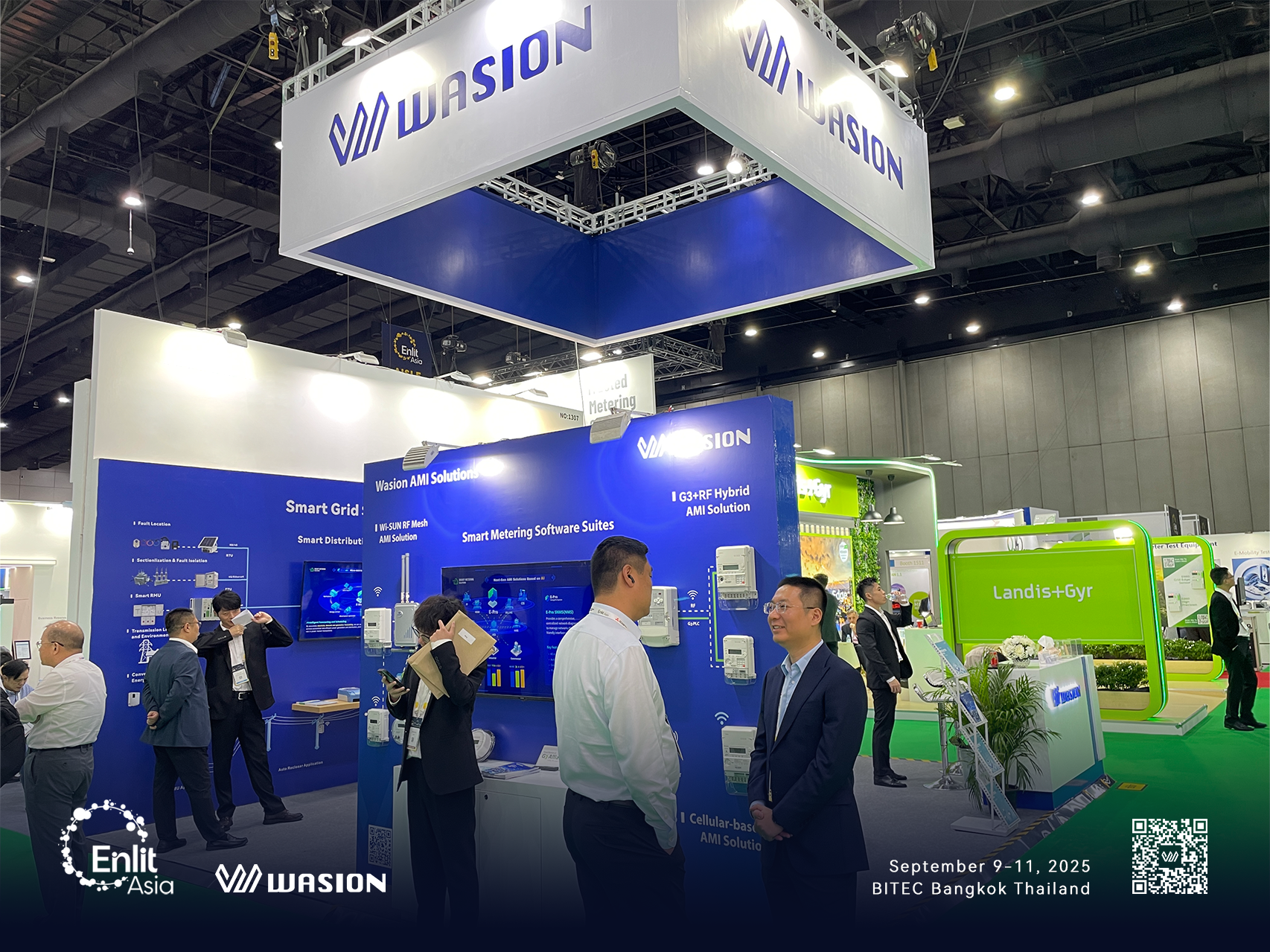Wasion Wraps Up a Successful Showcase at Enlit Asia 2025 in Bangkok ...